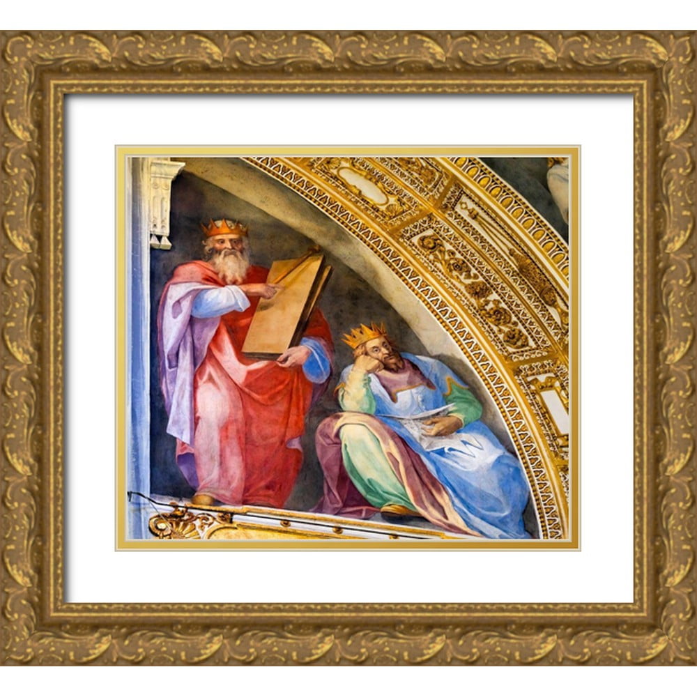 Perry, William 29x26 Gold Ornate Wood Framed with Double Matting Museum ...