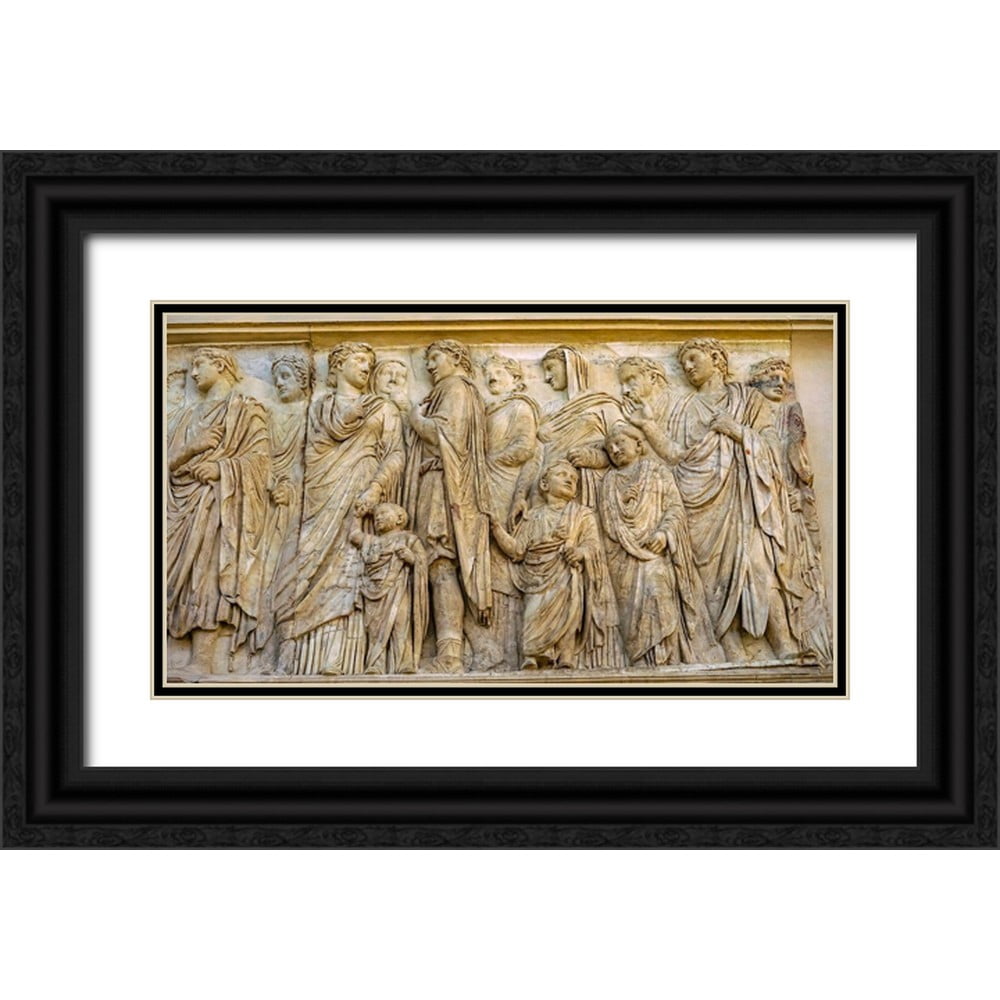 Perry, William 32x19 Black Ornate Wood Framed with Double Matting ...