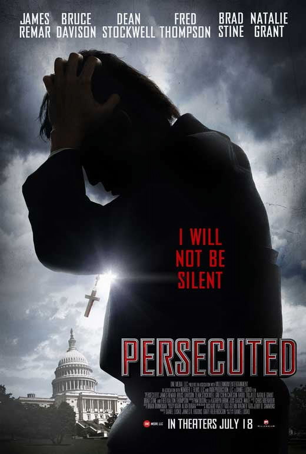 Persecuted - Movie Poster (Style A) (27" x 40 ") (2014) - Walmart.com