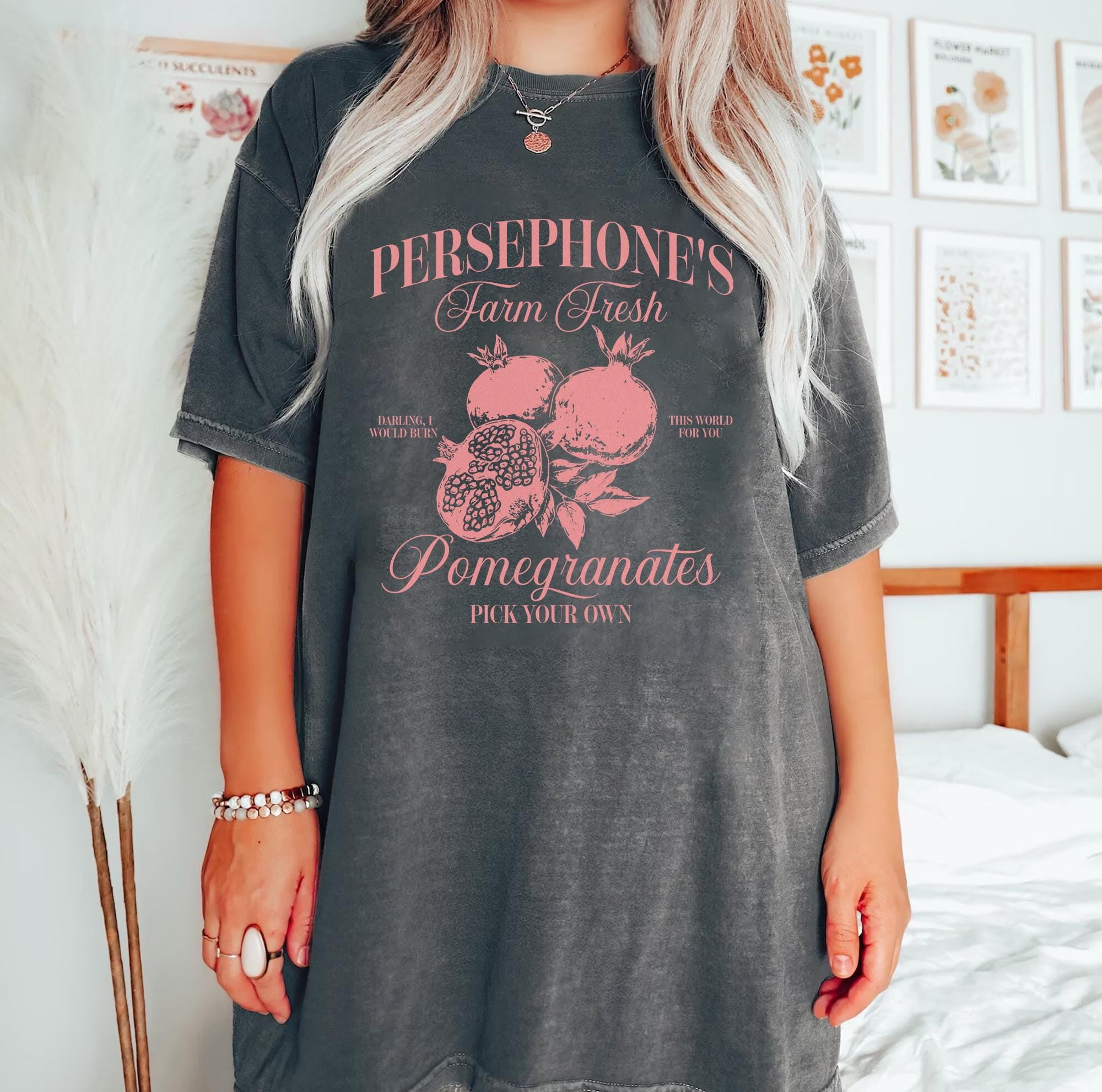Persephone's Pomegranates Shirt, Greek Mythology Hoodie For Women ...
