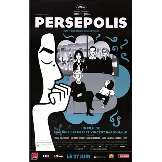 Poster Do Filme Persepolis Persepolis Blu Ray