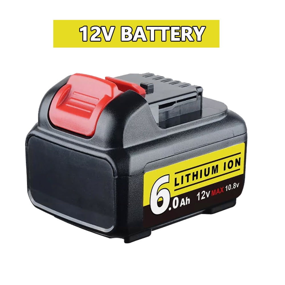 Persever 12V 6.0Ah DCB120 Battery Replacement for De.walt 12V Battery ...