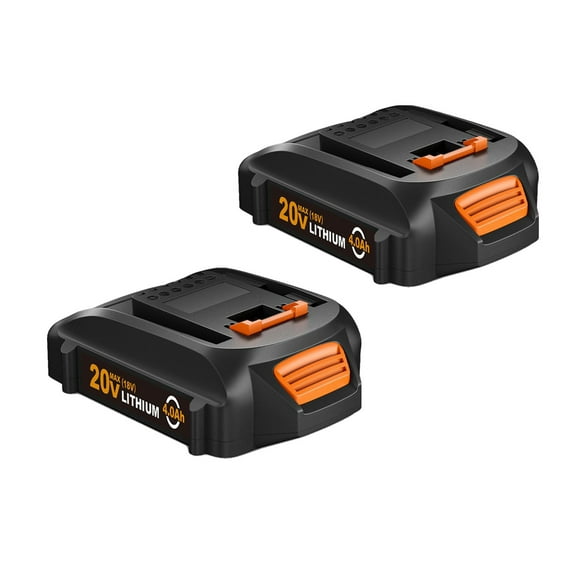 Vanon 2Pack 20V 6.0Ah Lithium-ion Battery, Replacement for Worx WA3520 ...
