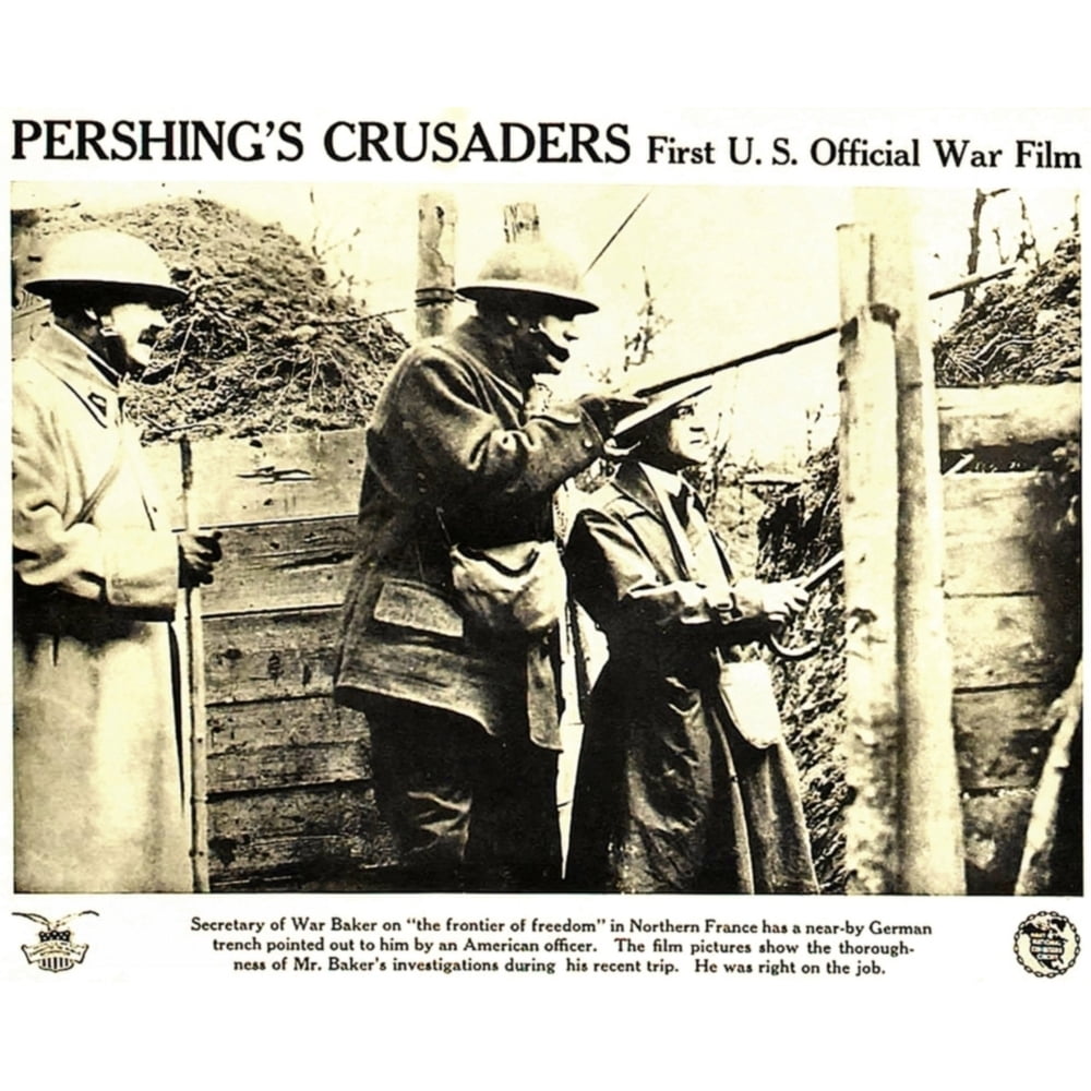 Pershing'S Crusaders Lobbycard 1918. Movie Poster Masterprint (28 x 22 ...