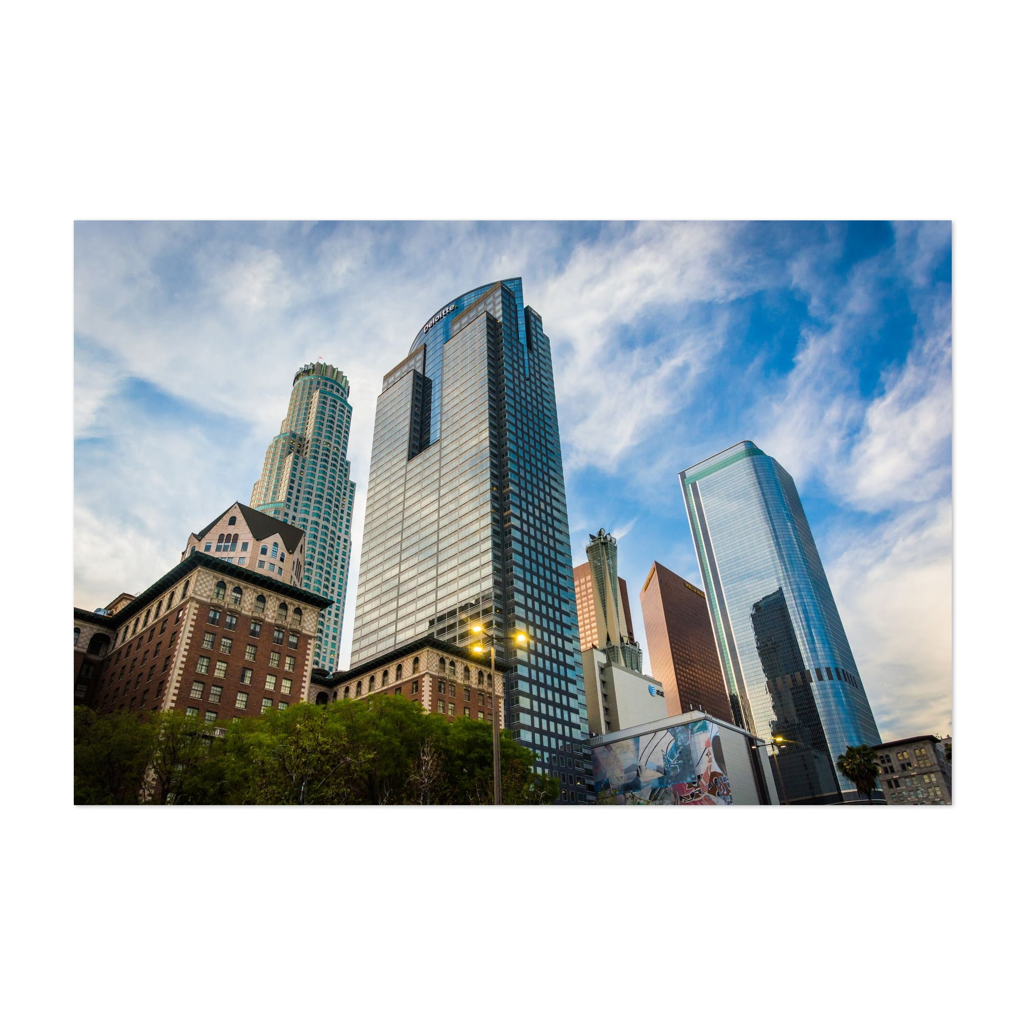 Pershing Square - Los Angeles California Photography Unframed Wall Art ...
