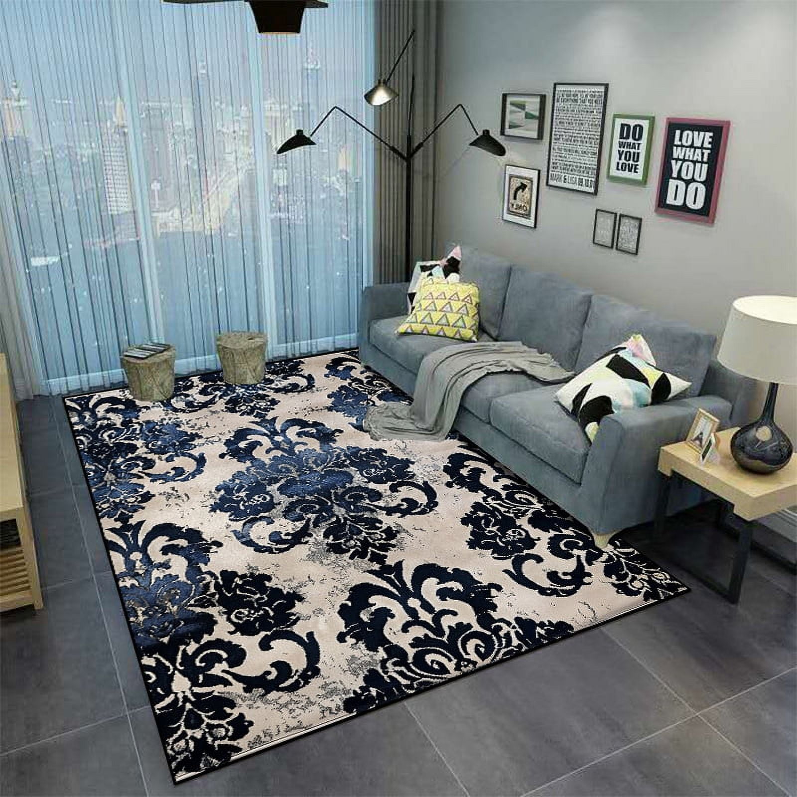 Persia Printing Carpets for Living Room ration Washable Lounge Rugs ...