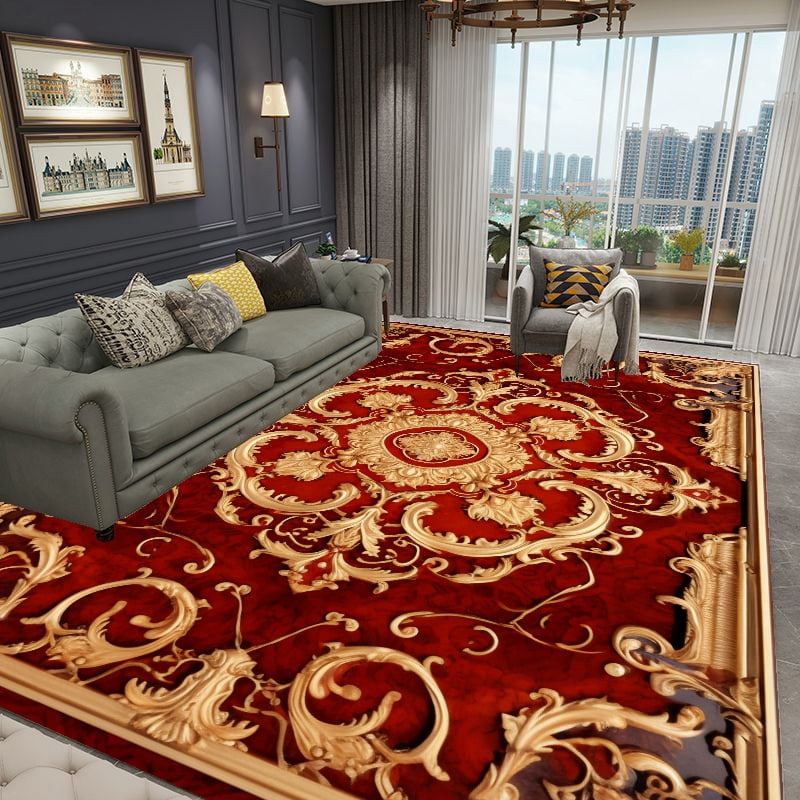 Persian American Retro Carpet Large Area Living Room ration Home Ethnic ...