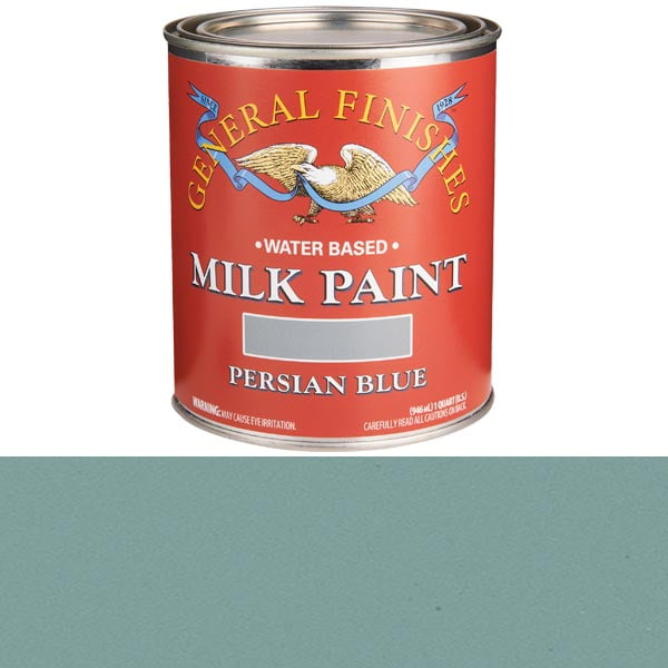 Persian Blue, General Finishes Milk Paint, Quart - Walmart.com
