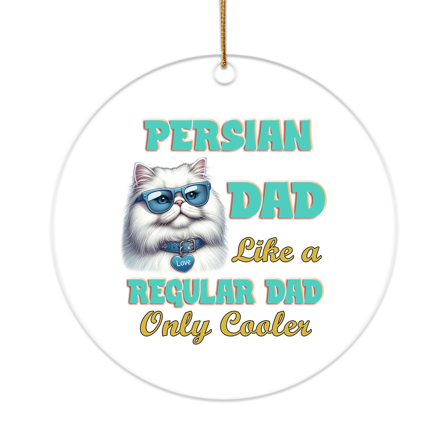 Persian Dad Like a Regular Dad Only Cooler Happy Father's Day Acrylic ...