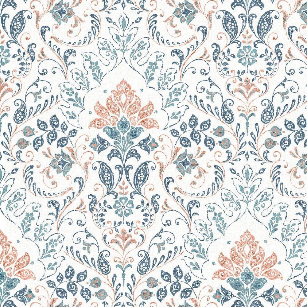 Persian Damask Peel and Stick Wallpaper - Walmart.com
