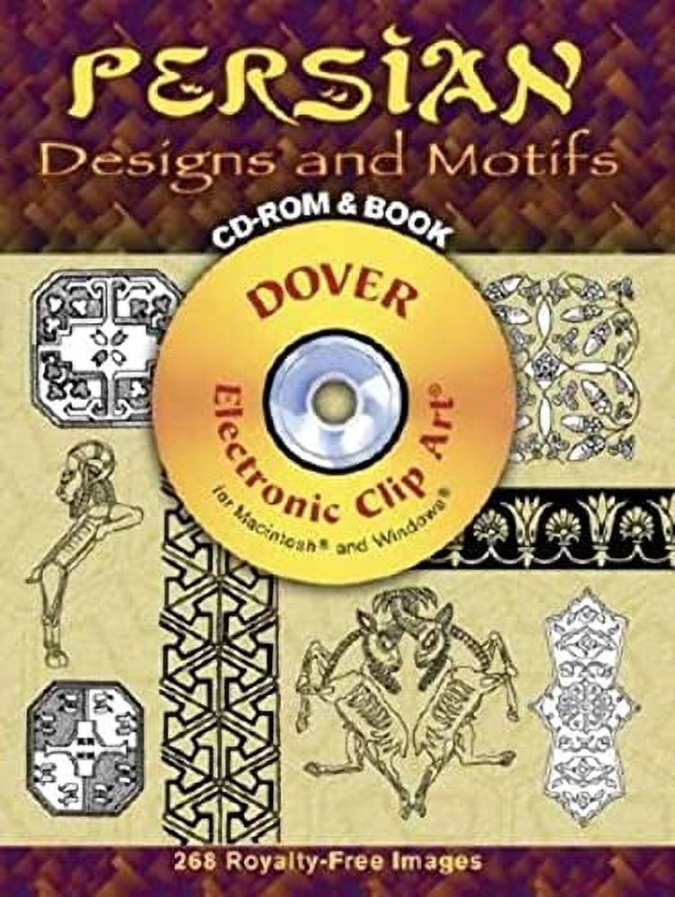 Pre-Owned Persian Designs and Motifs CD-ROM and Book (Dover Electronic ...