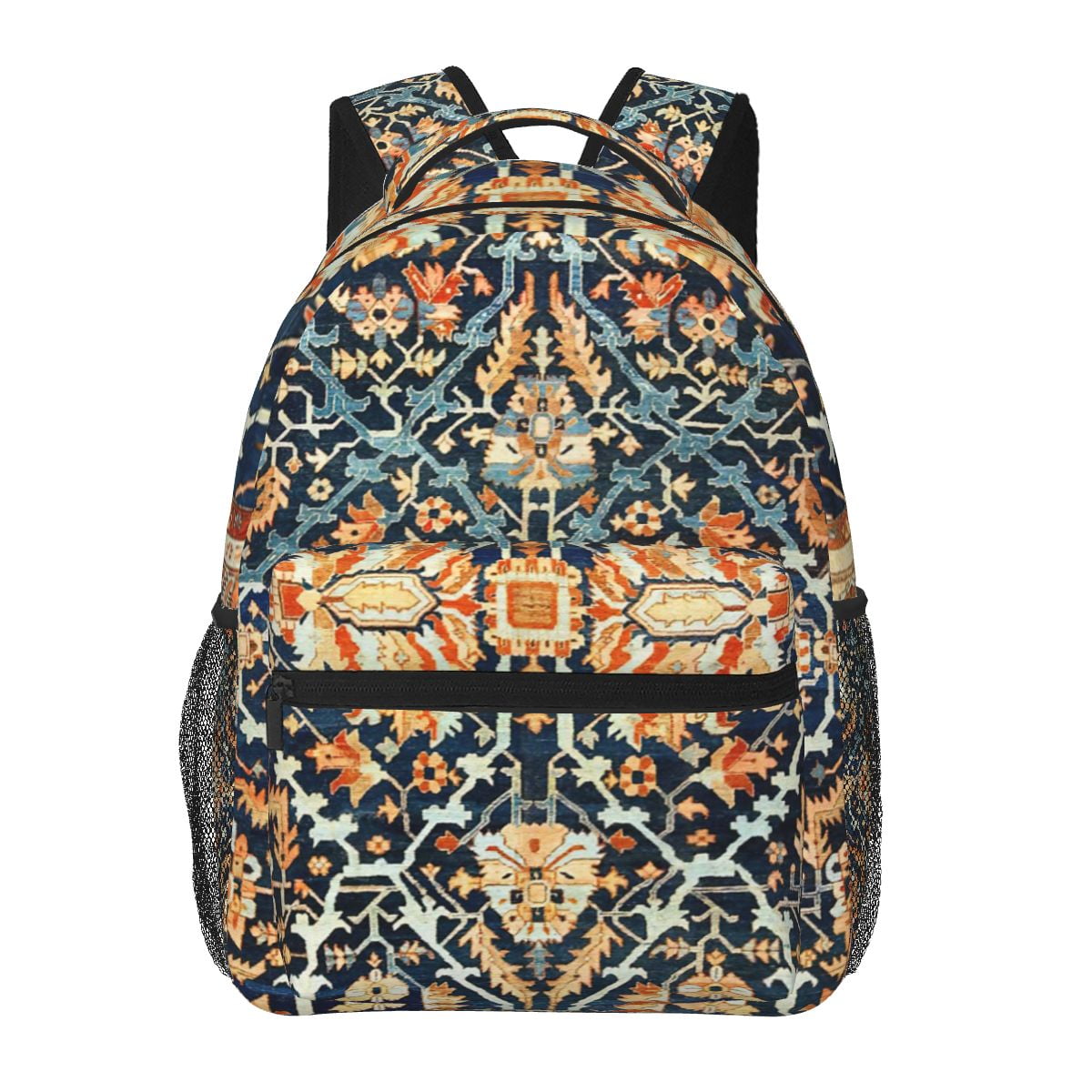 Persian Heriz Serapi Antique Rug Backpack for Travel RucksackBackpacks ...