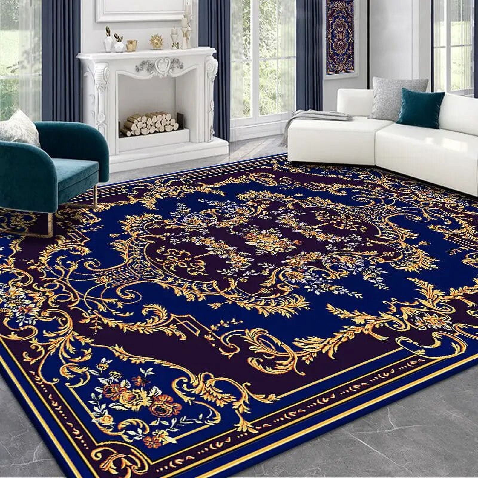 Persian Living Room Carpet Large Area Bedroom Rugs Home Decoration ...