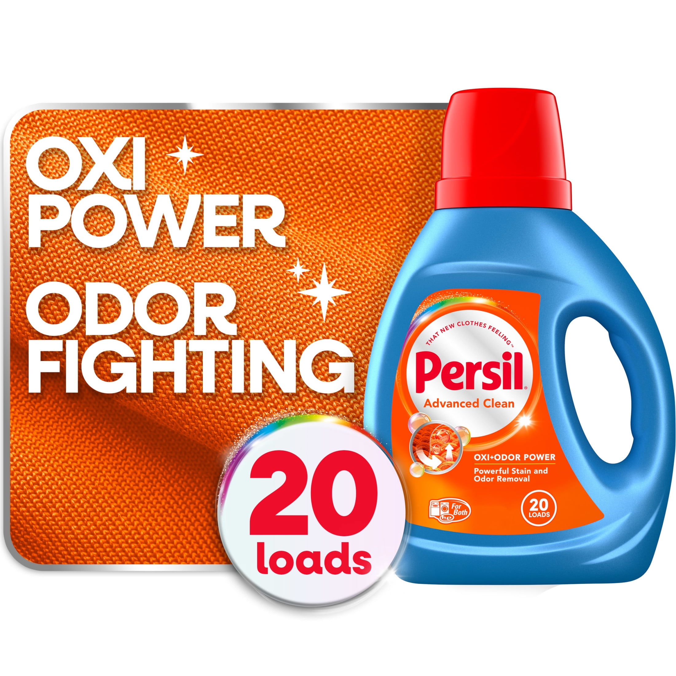 Persil ProClean Plus OXI Power Liquid Laundry Soap, Deep Clean, Cold ...
