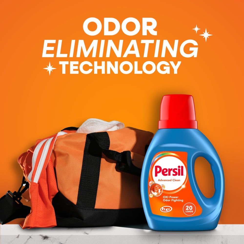 Persil Advanced Clean Oxi + Odor Power Liquid Laundry Detergent - 84 fl ...