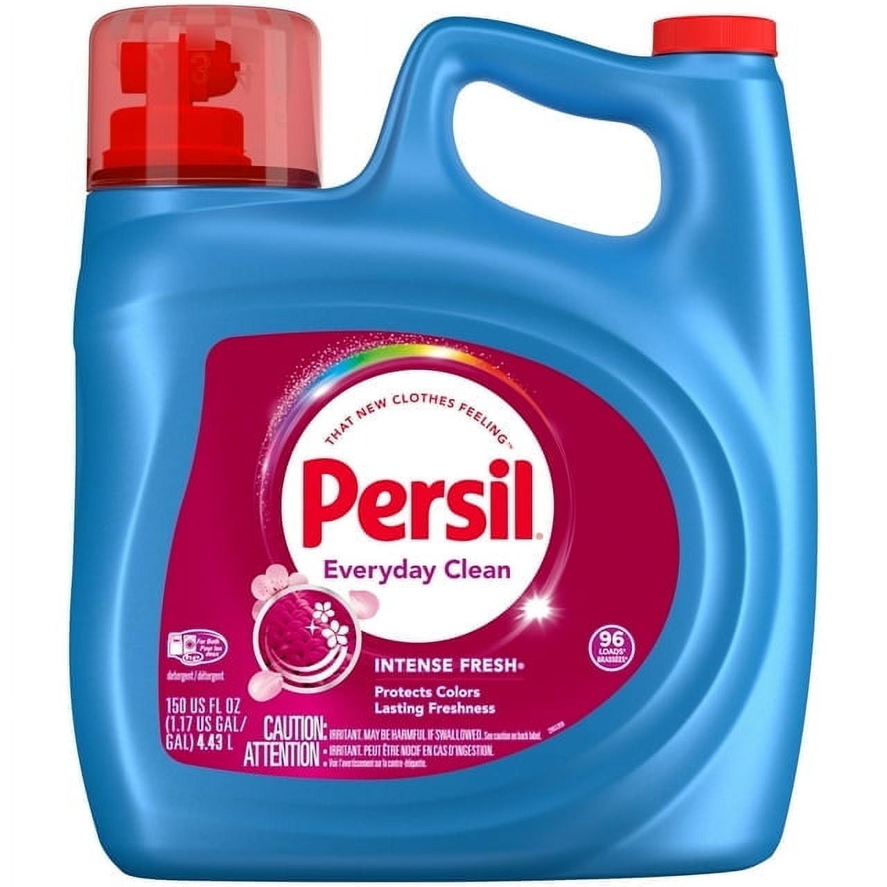 Persil Intense Fresh Everyday Clean Liquid Laundry Detergent, 150 Fluid ...