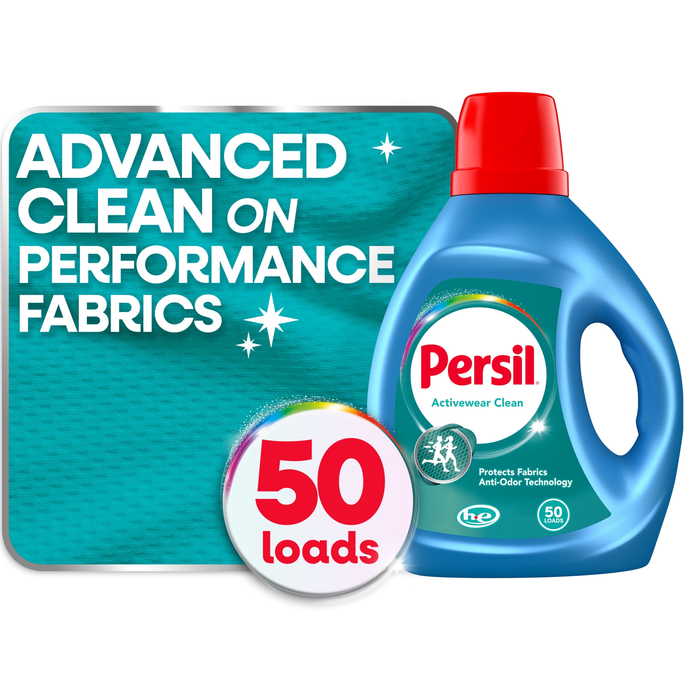 Persil Activewear Clean Liquid Laundry Detergent, Original, 84 fl oz ...