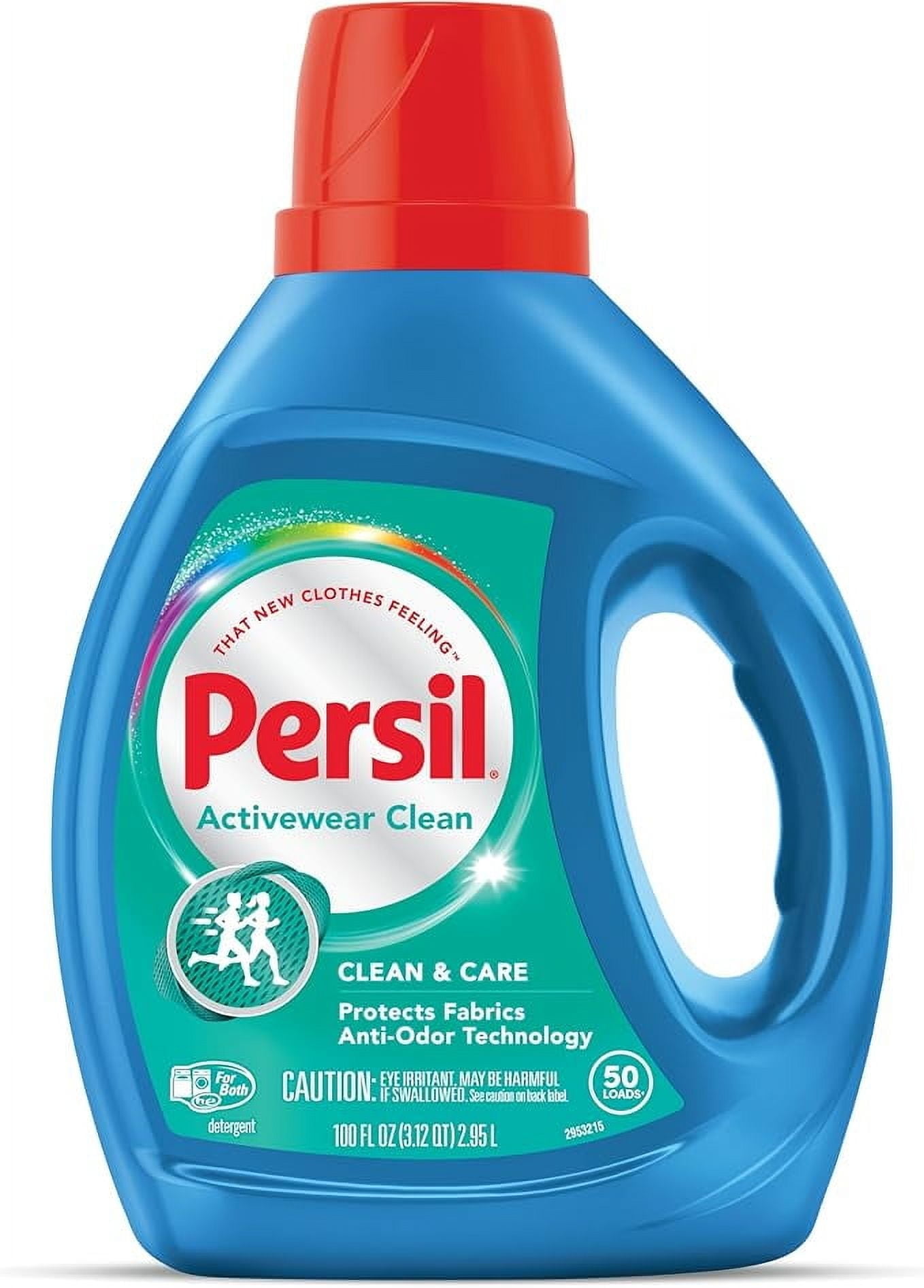 Persil Liquid Laundry Detergent, Active Wear, 100 Ounce - Walmart ...