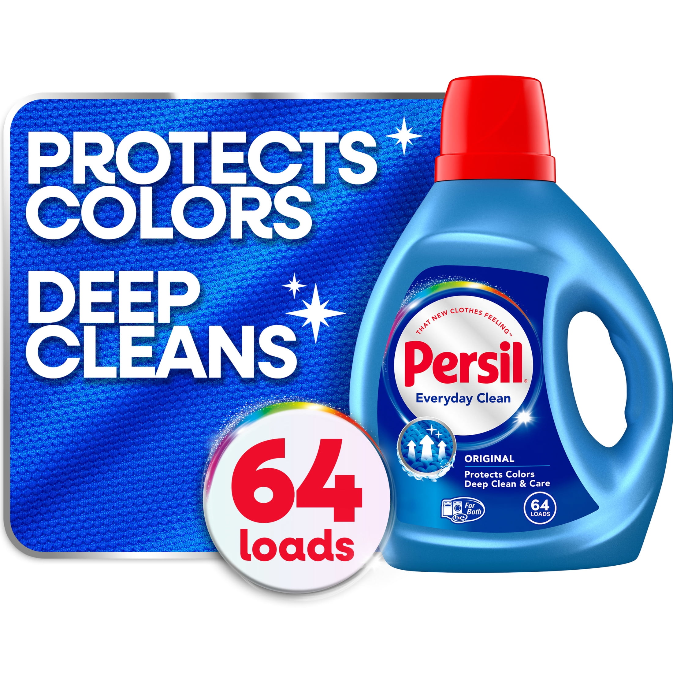 Persil Original Everyday Clean Liquid Laundry Detergent, 100 Fluid ...