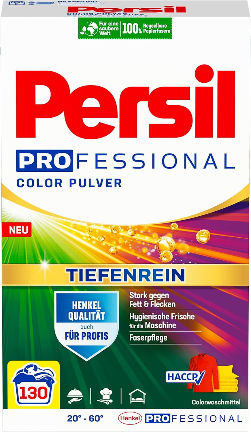Persil Professional Color Detergent Powder (130 Loads | 17.2 lbs | 7.8 ...