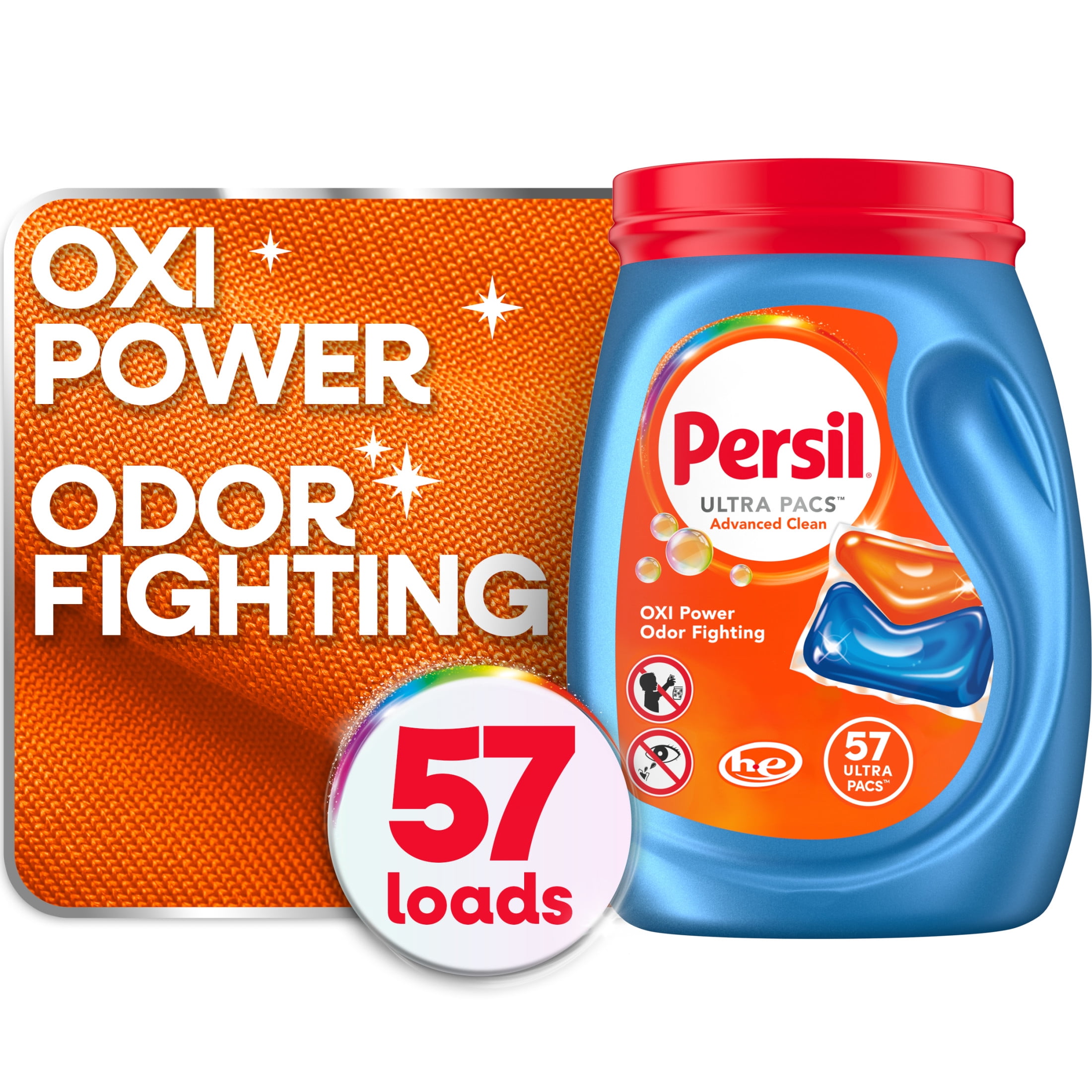 Free Shipping! Persil Advanced Clean Oxi+Odor Power Laundry Detergent ...