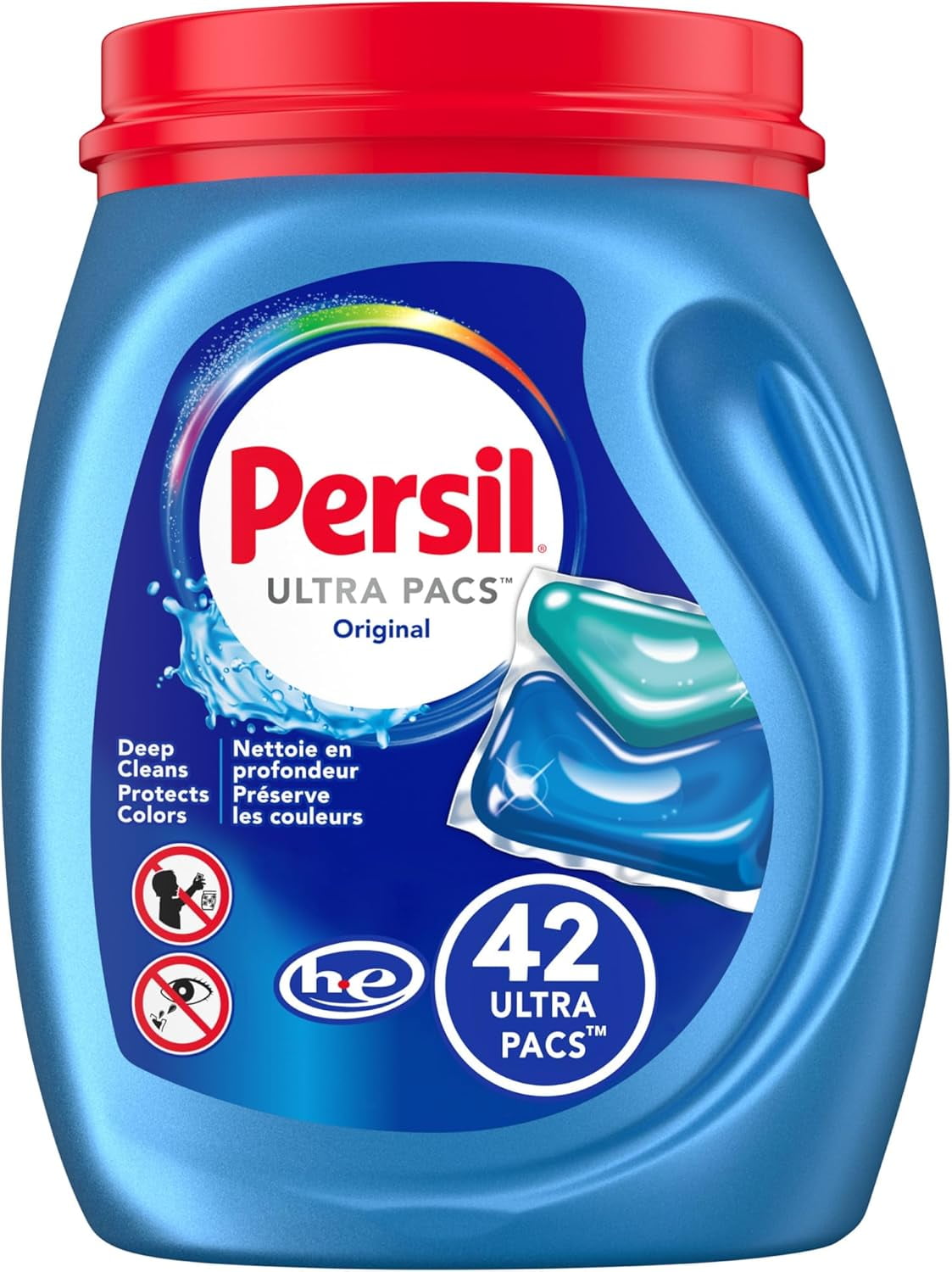 Persil Ultra Pacs Original Everyday Clean Laundry Detergent, 42 count ...