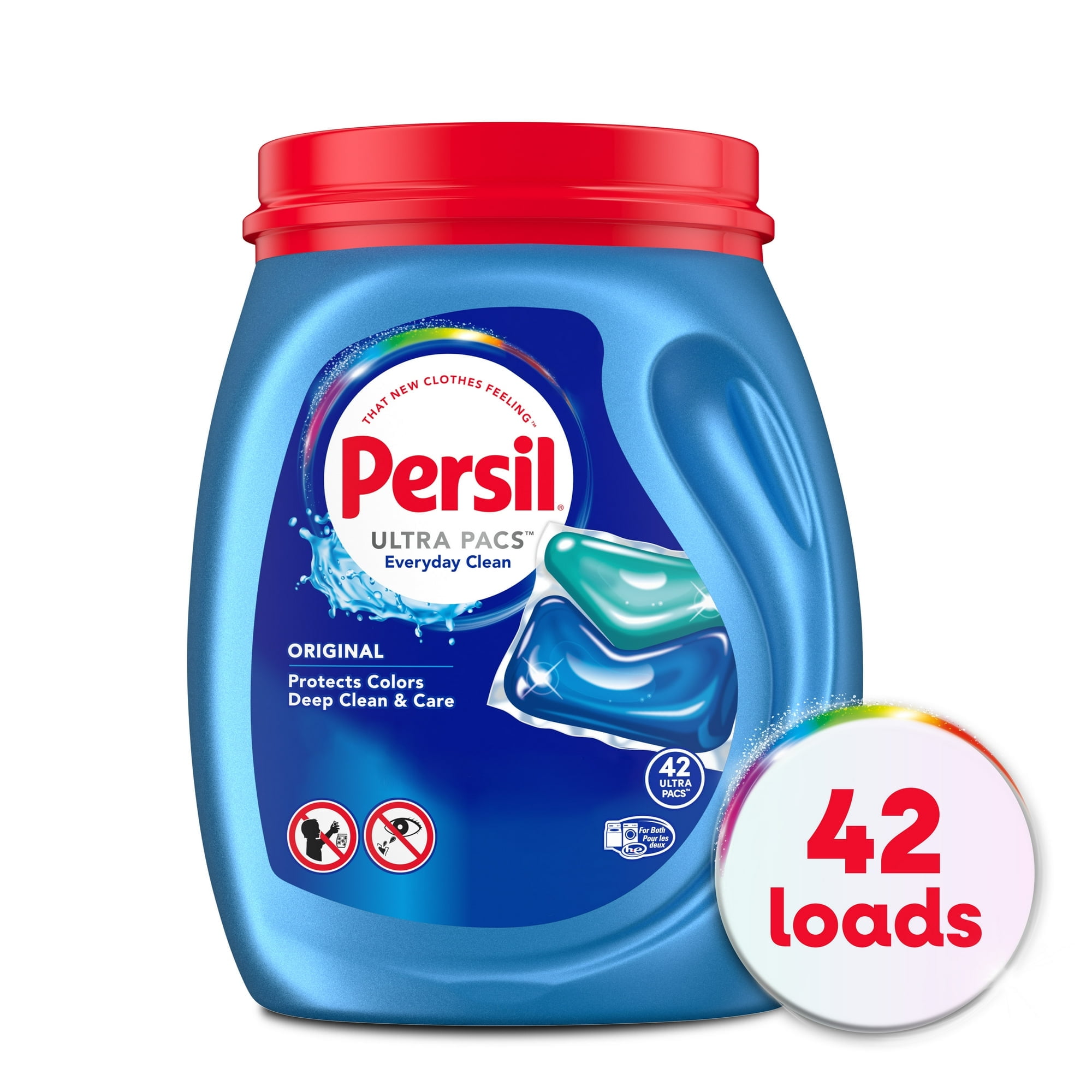 Persil Ultra Pacs Original Everyday Clean Laundry Detergent, 49 count ...