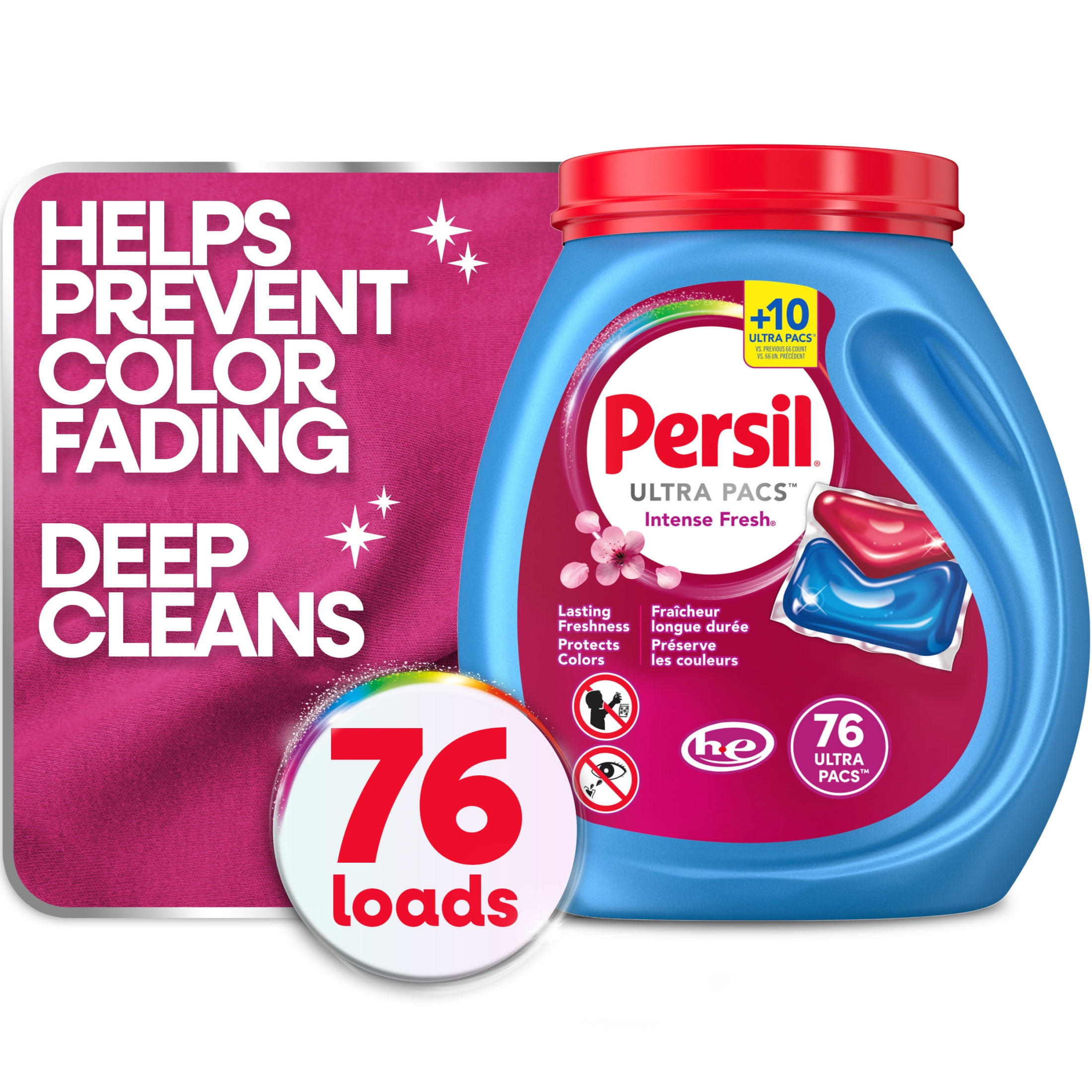 Free Shipping! Persil Laundry Detergent Pacs, Ultra Everyday Clean, 76 ...