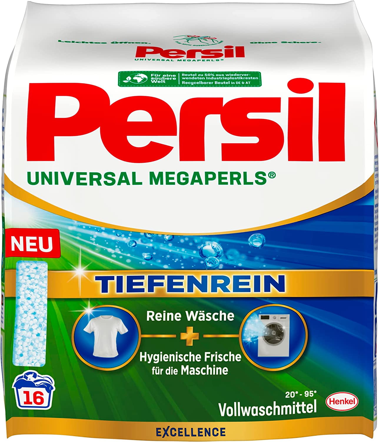 Persil Universal Megaperls Laundry Detergent Powder, Deep Clean, Stain ...