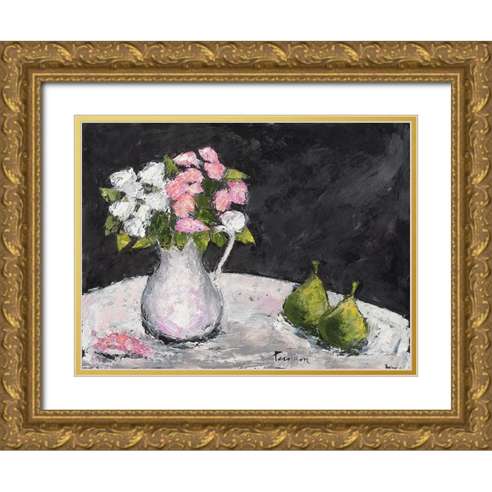 Persillon, Francoise 14x12 Gold Ornate Wood Framed with Double Matting ...