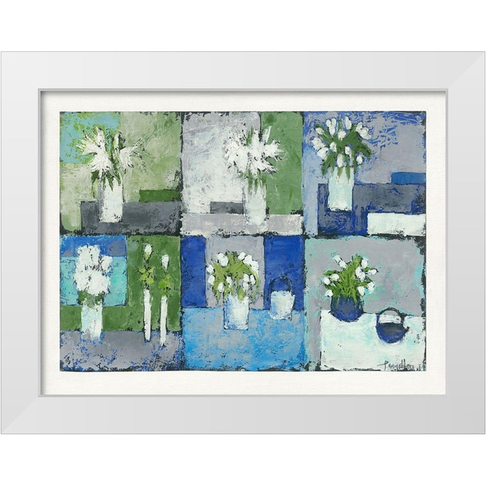 Persillon, Francoise 32x25 White Modern Wood Framed Museum Art Print ...