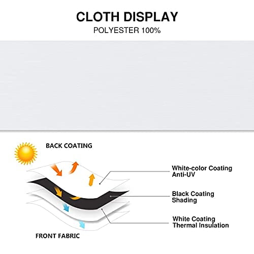 Persilux 100% Blackout Roller Shades Cordless Shades & Blinds for ...