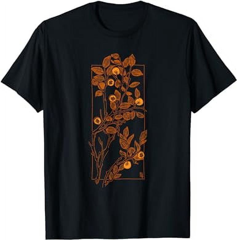 Persimmon Blockprint T-Shirt - Walmart.com