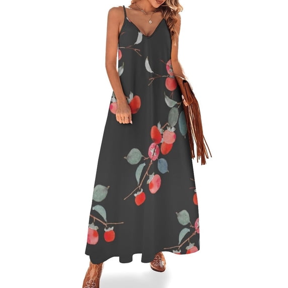 Persimmon Harvest Sleeveless Dress Bridesmaid dress woman Elegant gown ...
