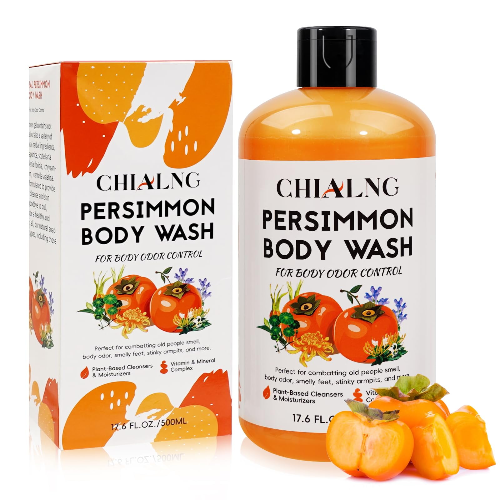Persimmon Scented Body Soaps HMF23 Wash for Body Control l Removing ...