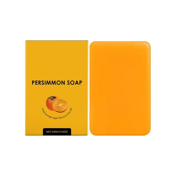 Persimmon Soap Bar - Persimmon Soap for Body Odor Control, Natural Body ...