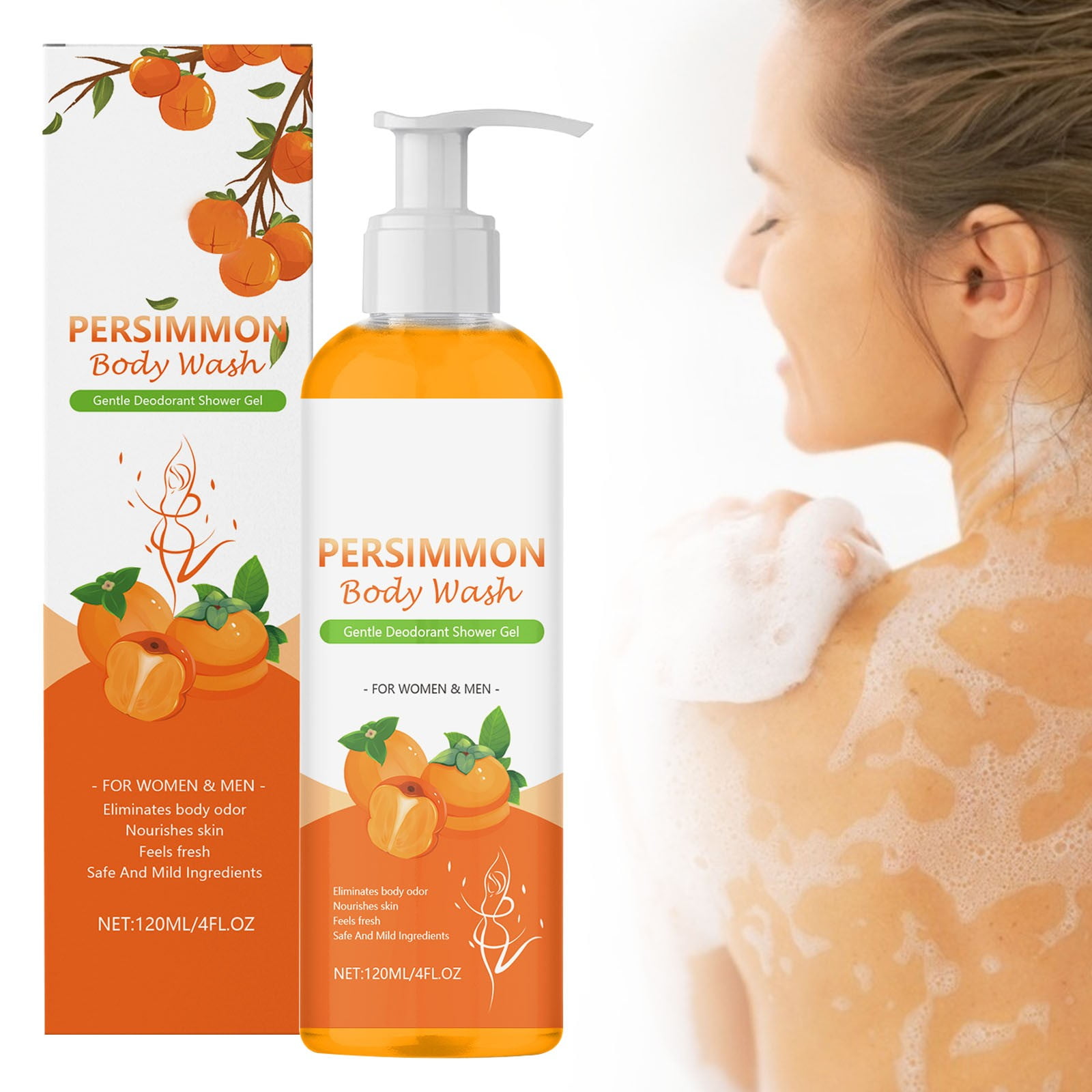 Persimmon Soap For Old People Smell Persimmon Body Wash Body Odor Soap ...
