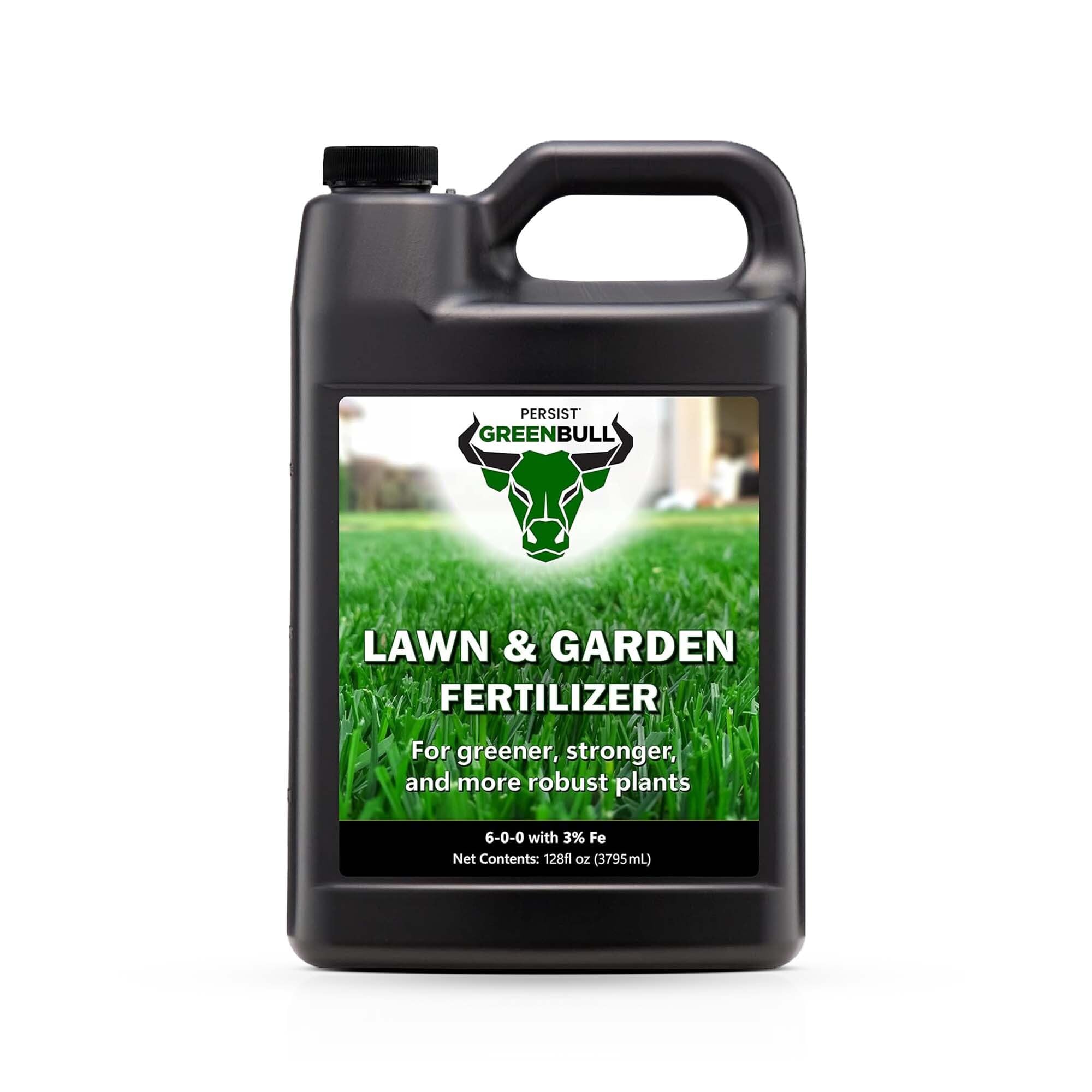 Persist Green Bull - STF9 128oz Liquid Grass Fall Fertilizer Lawn and ...