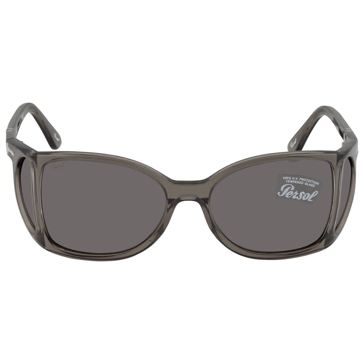 Persol Dark Grey Wrap Unisex Sunglasses PO0005 1103B1 - Walmart.com
