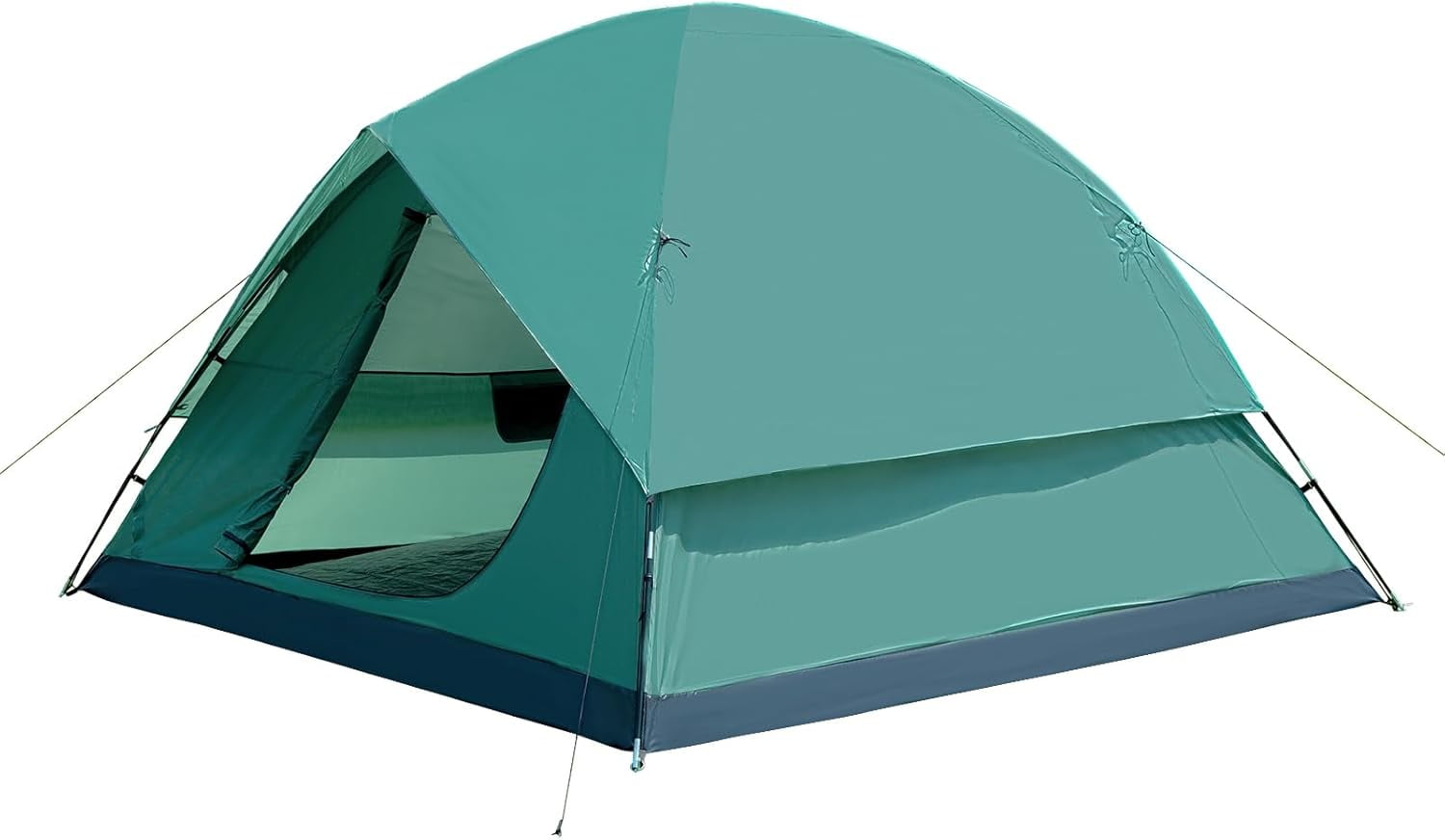 Person Dome Tent for Camping, Tent with Removable Rainfly, Waterproof ...