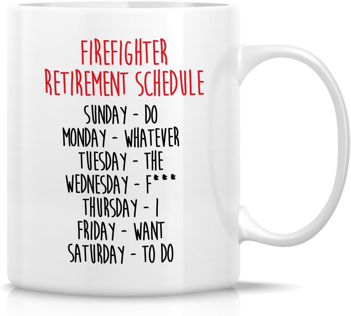 A Person Who is Happy on Monday Retired Retiree 11 Oz Ceramic Tea ...