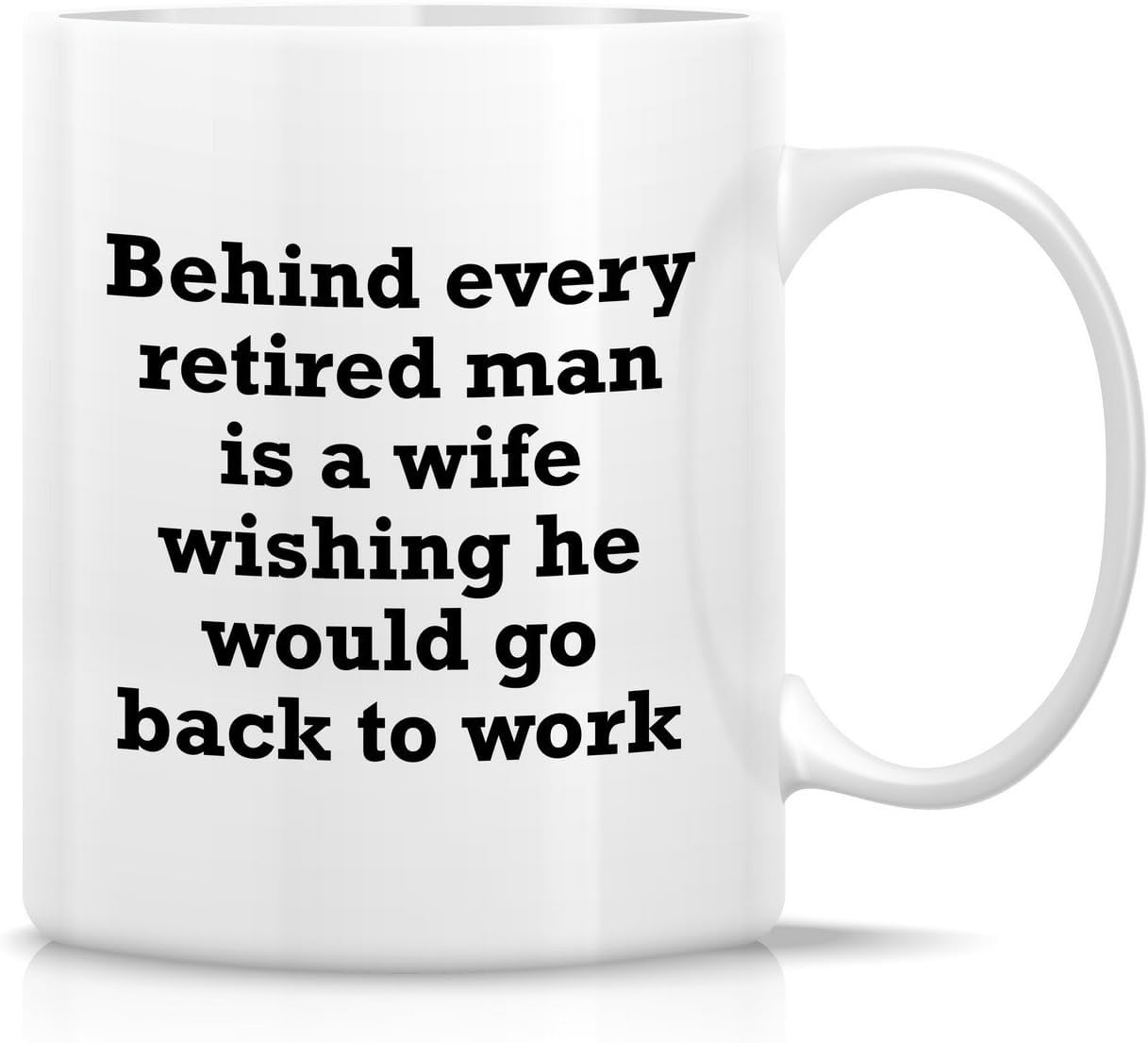 A Person Who is Happy on Monday Retired Retiree 11 Oz Ceramic Tea ...