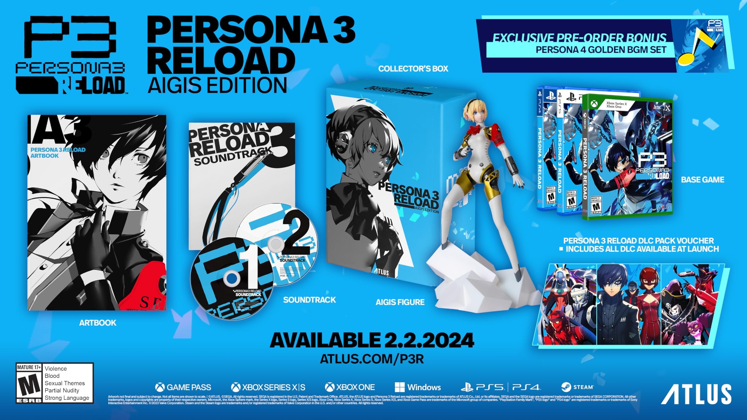Persona 3 Reload: Collector’S Edition - Xbox Series X - Walmart.com