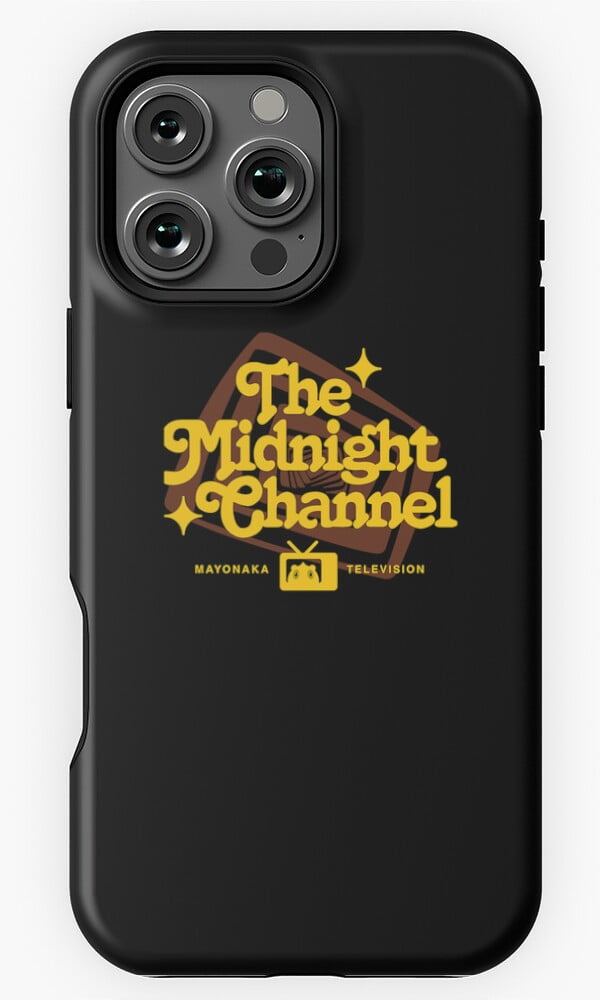 Persona 4 Midnight Channel Art Phone Case for iPhone 11 12 13 14 15 16 ...