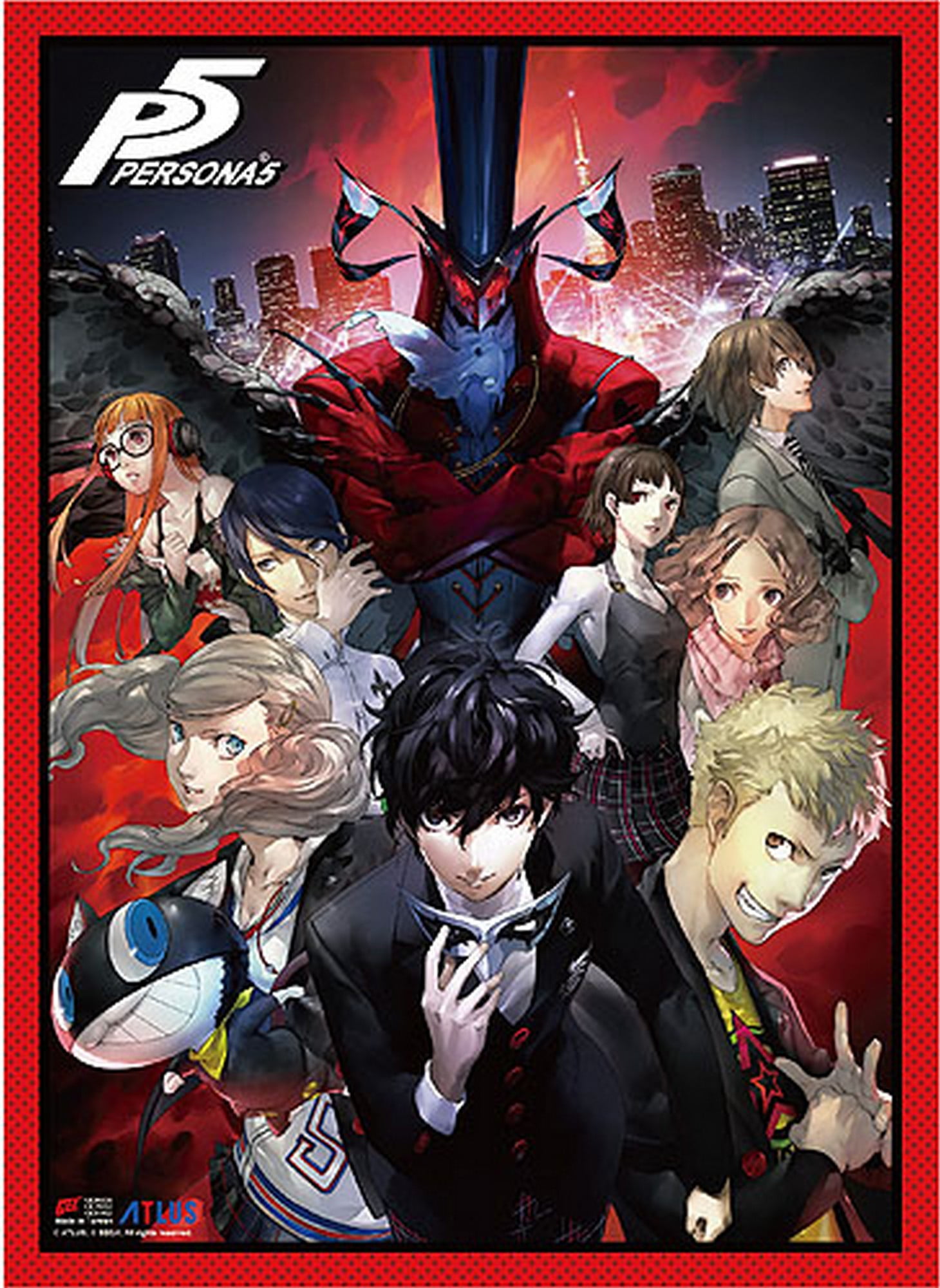 Persona 5- Key Art Hi-End Wall Scroll - Walmart.com