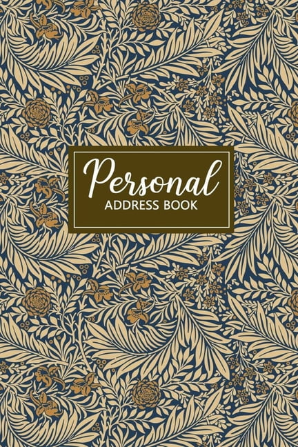 Personal Address Book : Personal Organizer for Addresses - Telephone ...