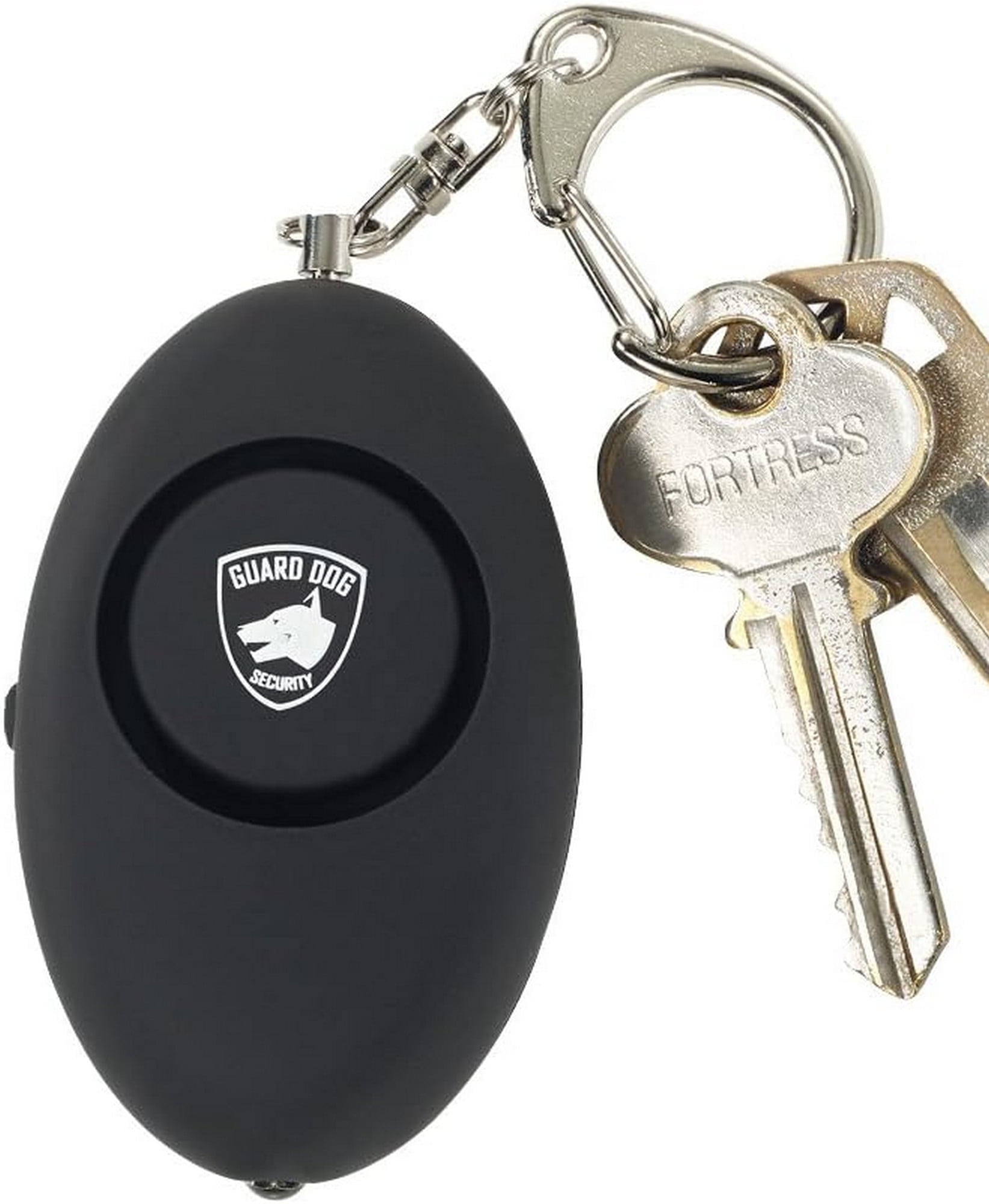 Personal Alarm Keychain with LED Light, 130 DB Siren, Black 0.12 lbs, Emergency Panic Alarm ...