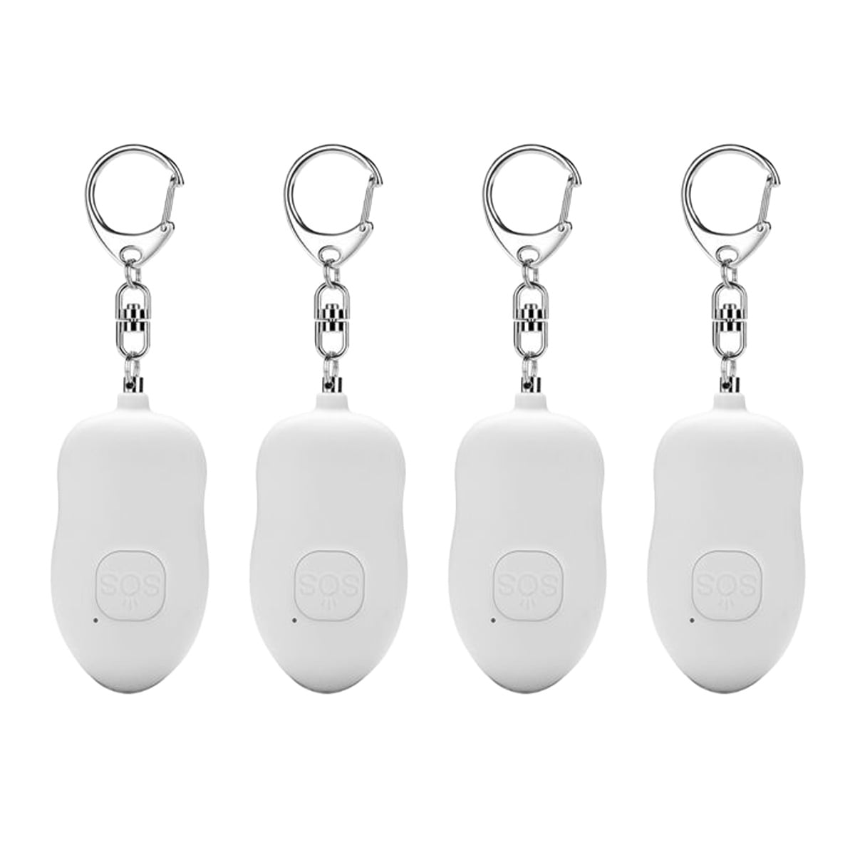 Personal Alarm, Self Defense Keychain with Rechargeable Lithium Battery ...
