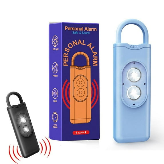 Personal Alarm for Self Defense with Low Battery Notice, Strobe Light ...