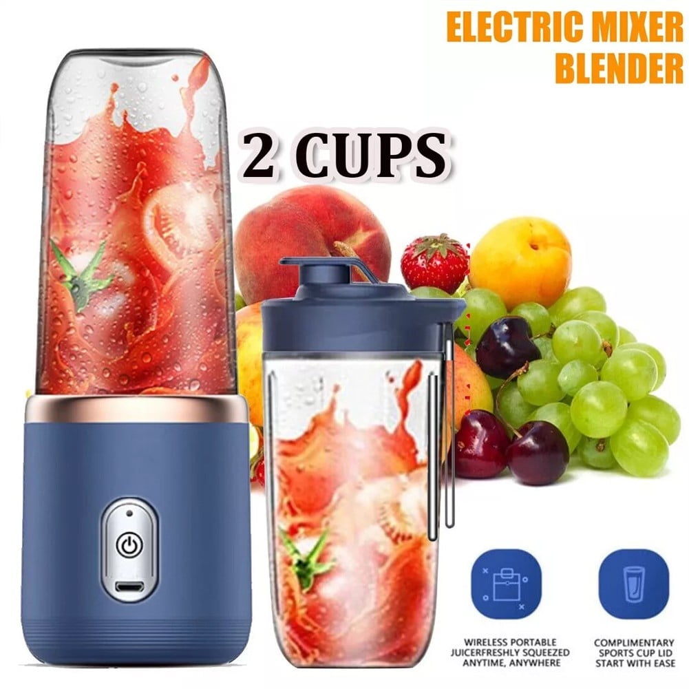Personal Blender for Shakes and Smoothies, Portable Mixer, Fruit Juicer ...